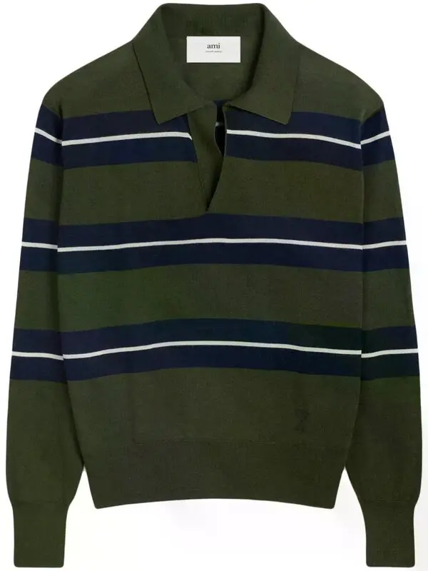 AMI Paris De Coeur Polo Shirt