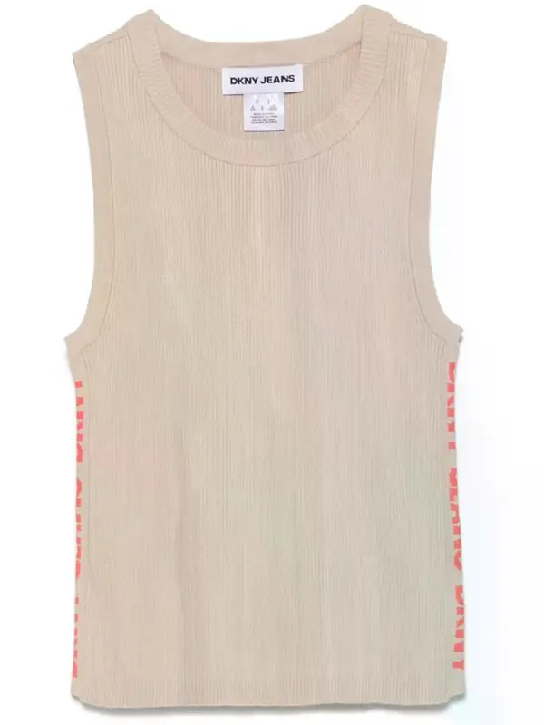 Dkny Logo-trim Vest
