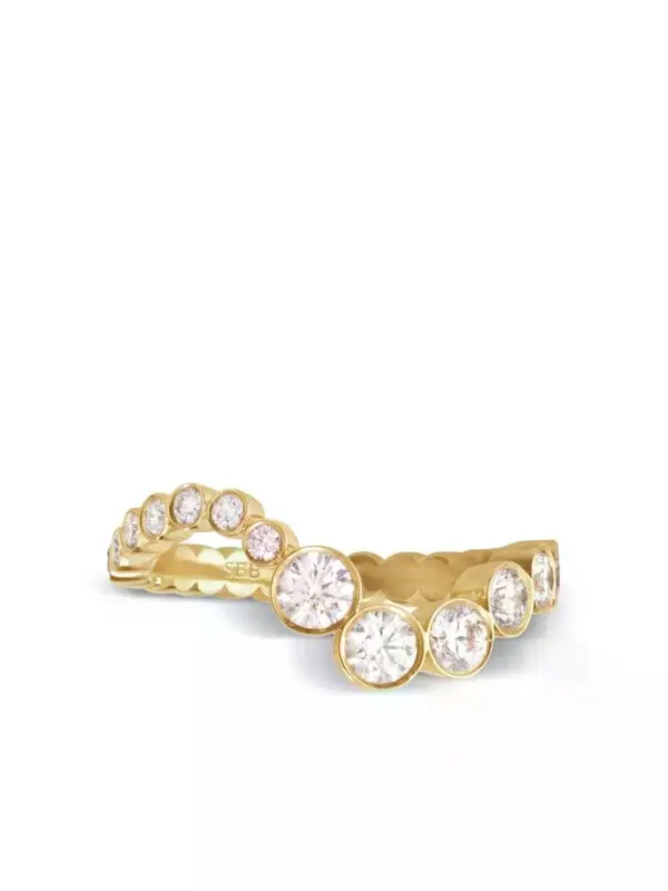 Sophie Bille Brahe 18kt Recycled Yellow Diamond Ring - Gold