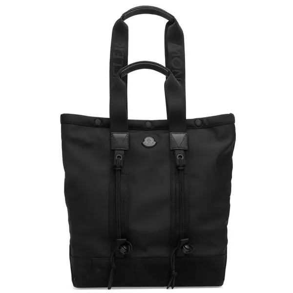 Moncler Tech Small Tote Bag - Black
