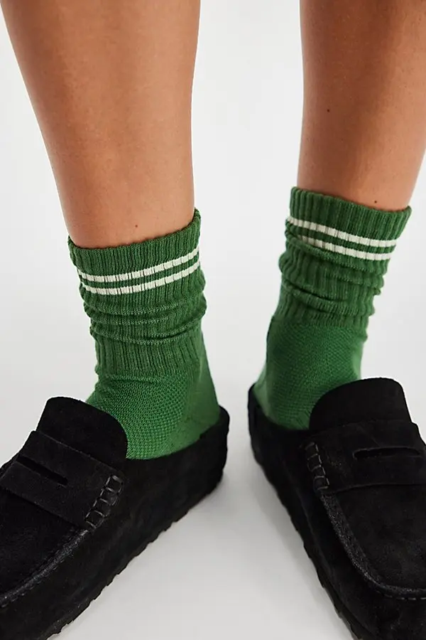 LE BON SHOPPE Boyfriend Socks - Moss