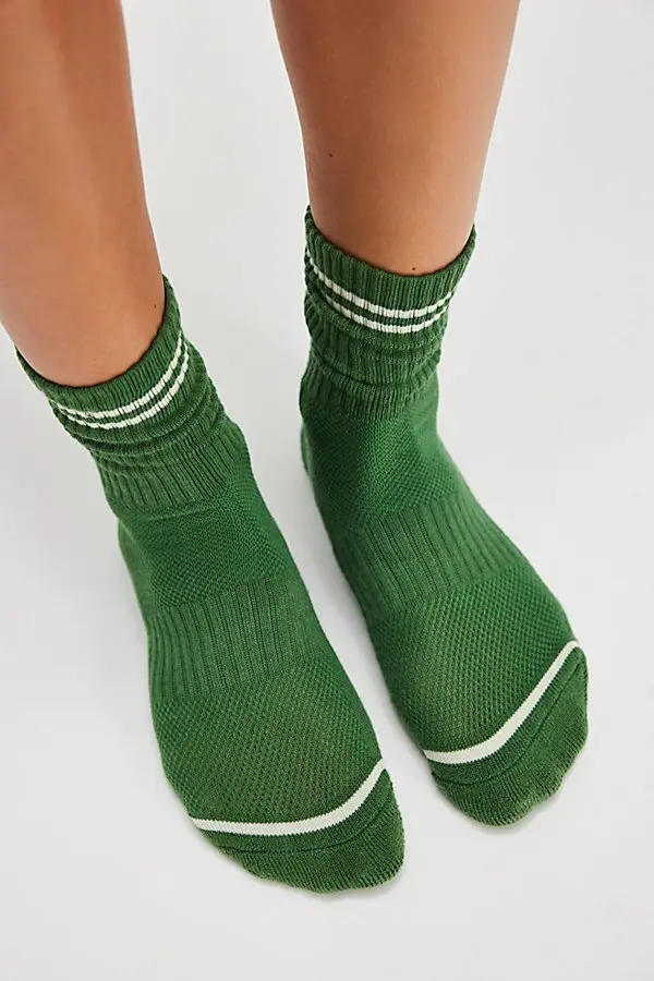LE BON SHOPPE Boyfriend Socks - Moss