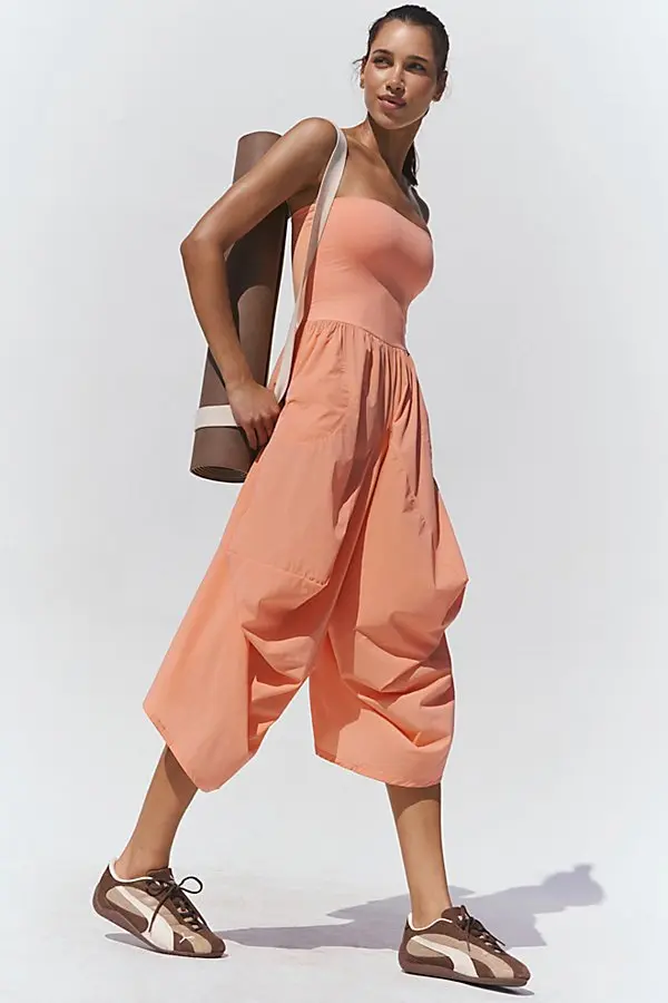 Free People Way Back Convertible One-piece - Summer Melon