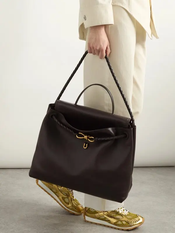 Bottega Veneta Ciao Ciao Large Leather Tote - Brown