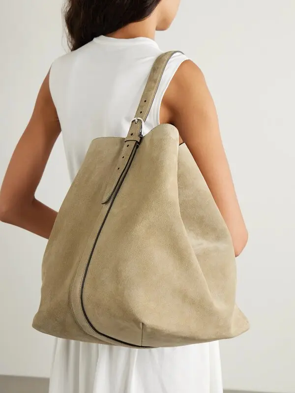 TOTEME Suede Tote Bag