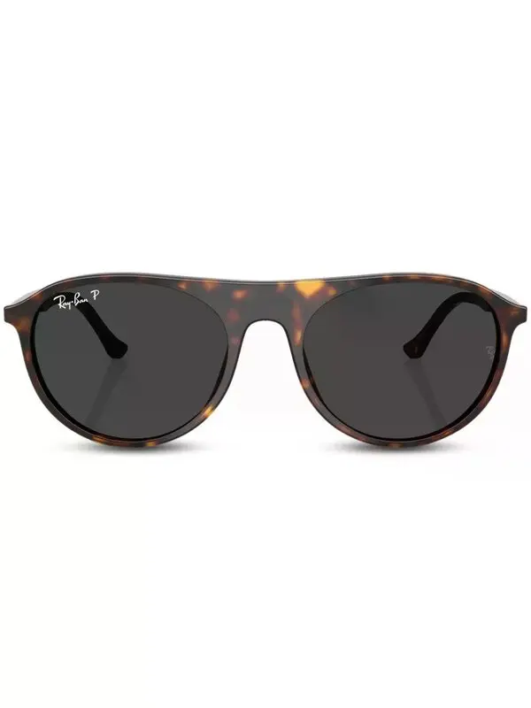 Ray-ban Logo Sunglasses - Brown