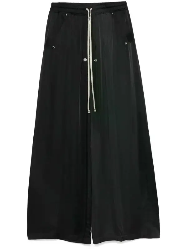 Rick Owens Wide Bela Trousers - Black