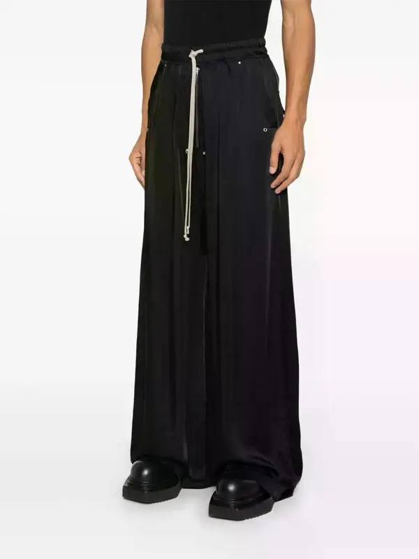 Rick Owens Wide Bela Trousers - Black