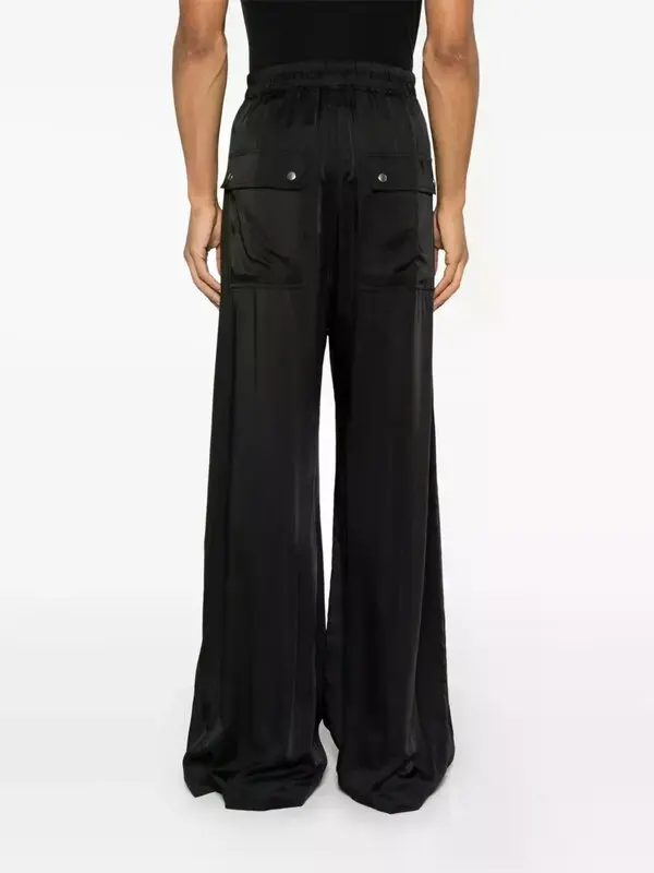 Rick Owens Wide Bela Trousers - Black