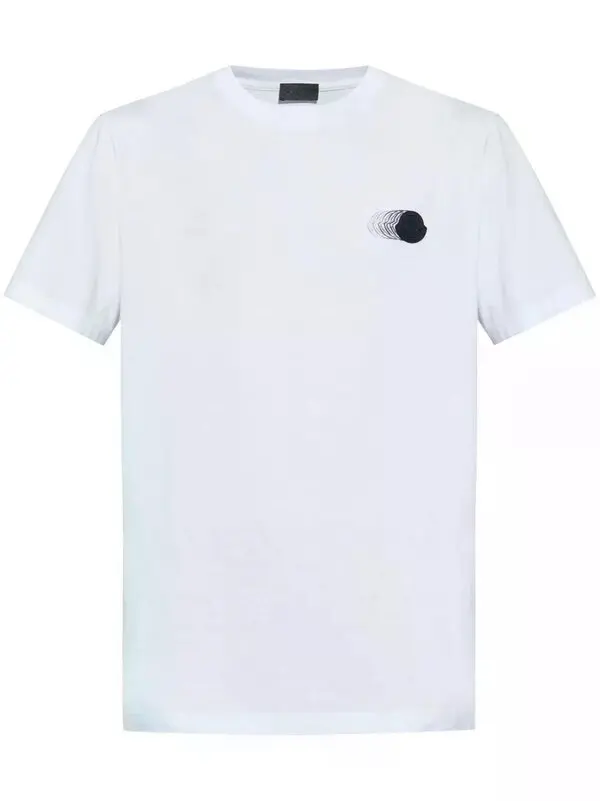 Moncler Logo-patch T-shirt - White