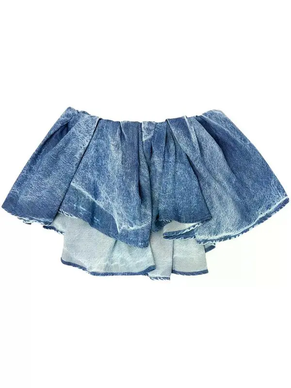 DIESEL Asymmetric Denim Skirt