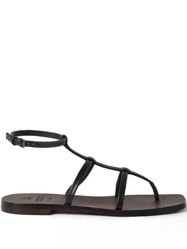 Brunello Cucinelli Leather Sandals