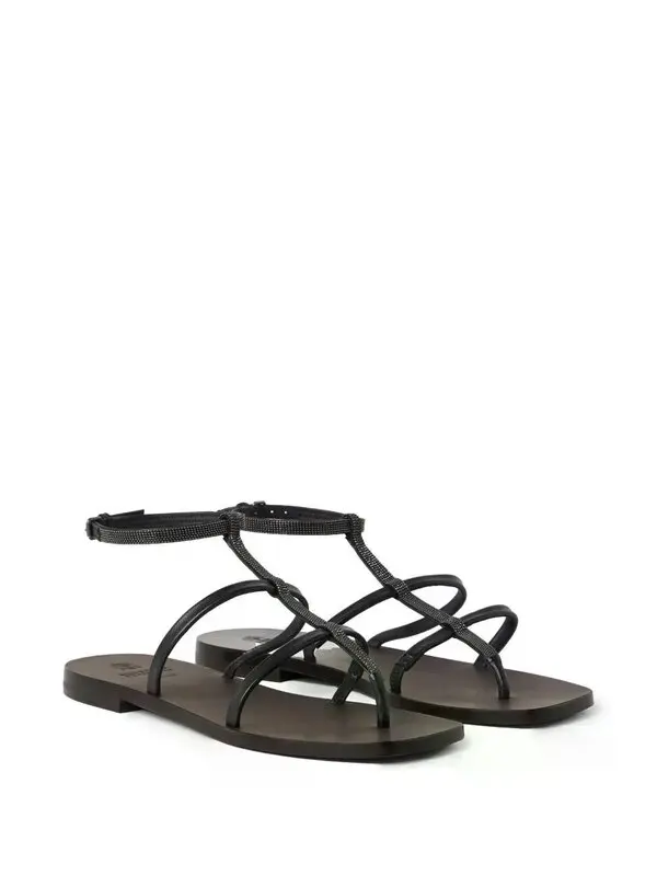 Brunello Cucinelli Leather Sandals