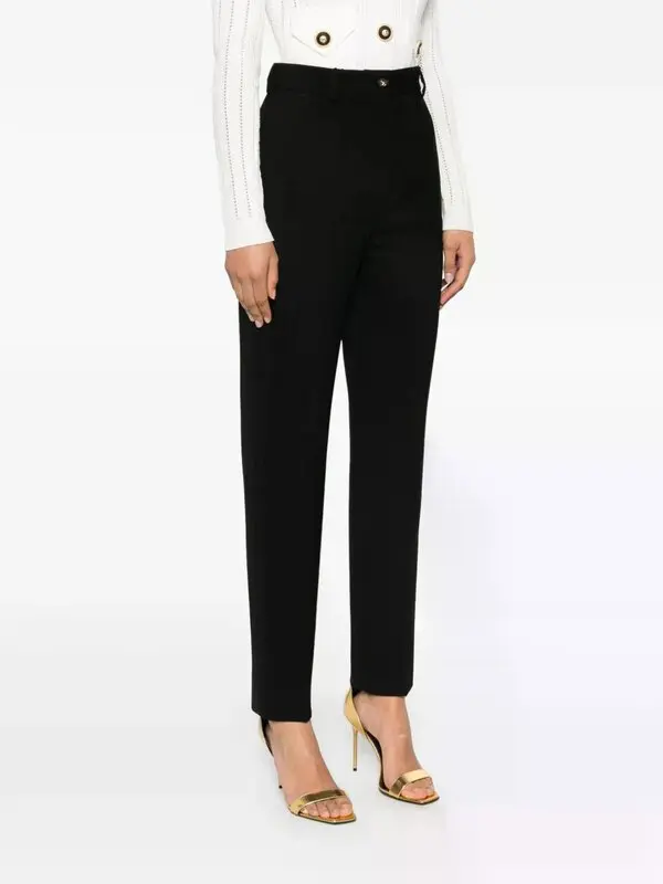 Dolce & Gabbana Tailored Wool Trousers - Black