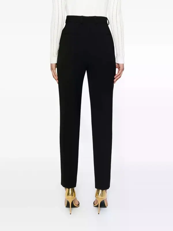 Dolce & Gabbana Tailored Wool Trousers - Black