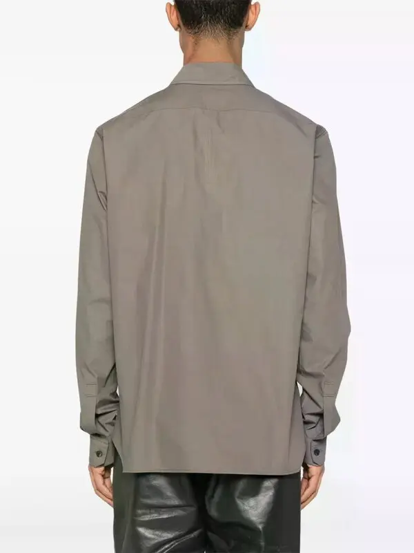 Rick Owens Work Shirt - Brown
