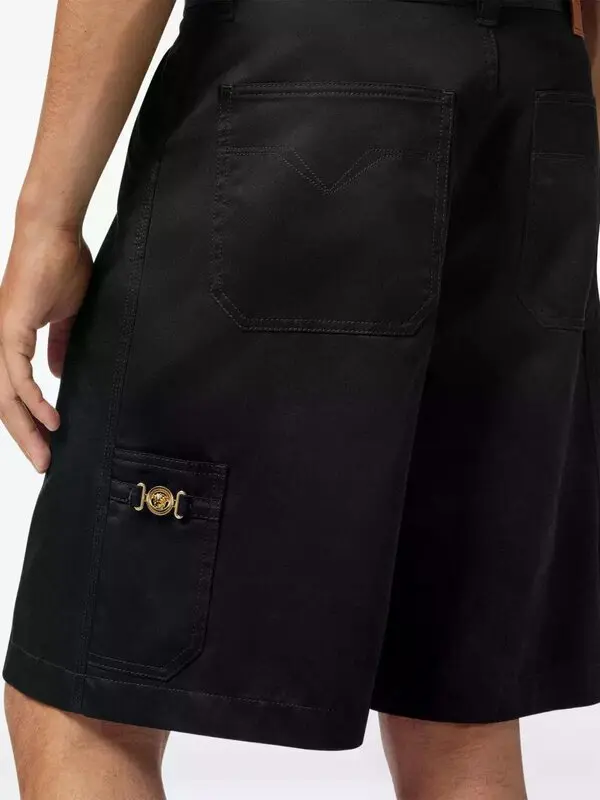 Versace Gabardine Cargo Shorts