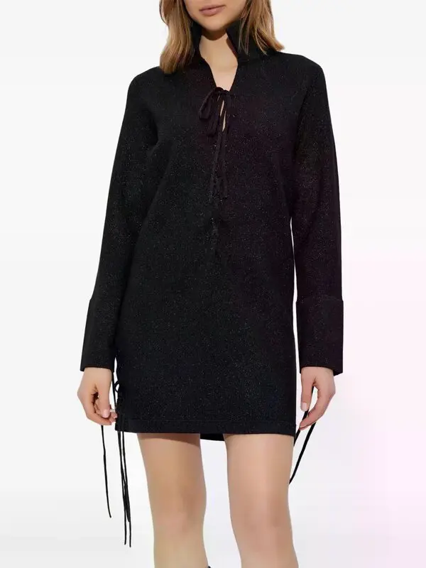 Zadig&Voltaire Metallic-thread Mini Dress