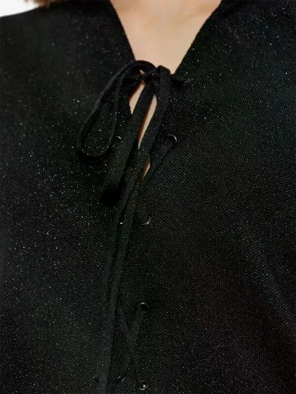 Zadig&Voltaire Metallic-thread Mini Dress