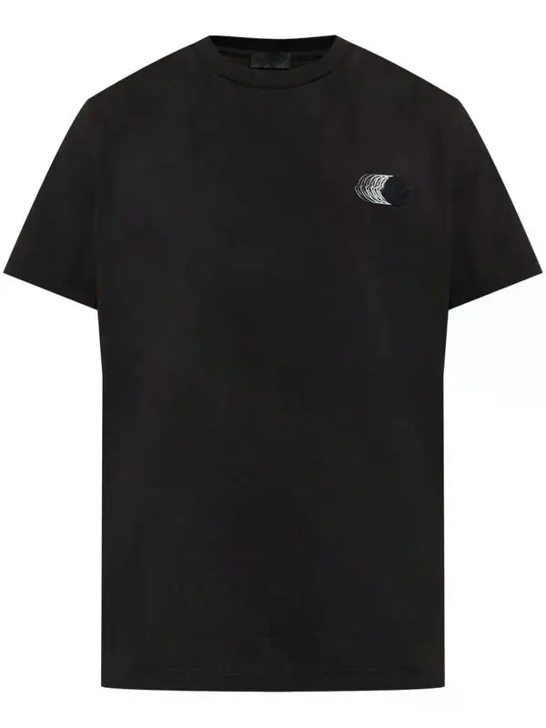 Moncler Logo-patch T-shirt - Black