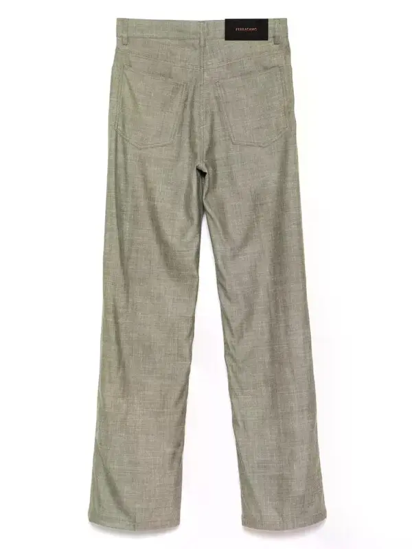 FERRAGAMO Straight Hem Trousers