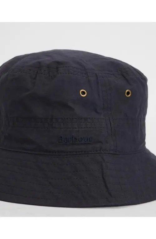 Barbour Waxed Cotton Bucket Hat