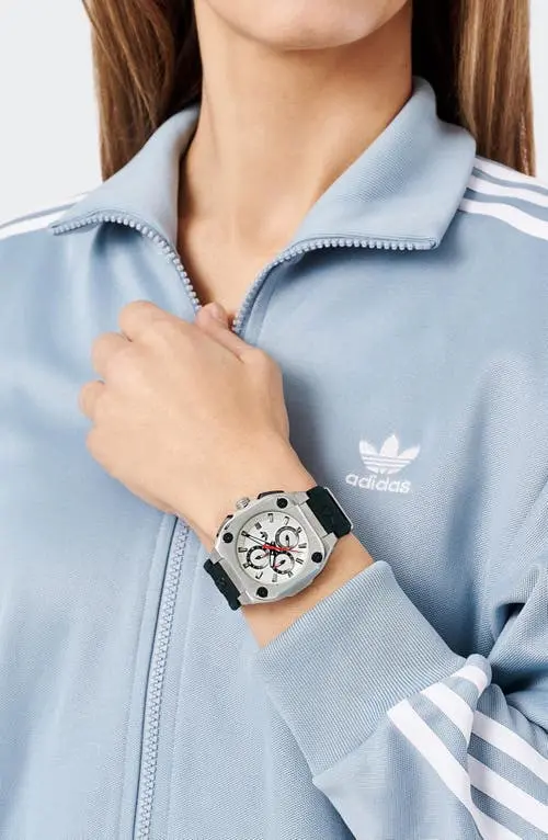 Adidas City Tech Three Chronograph Strap Watch
