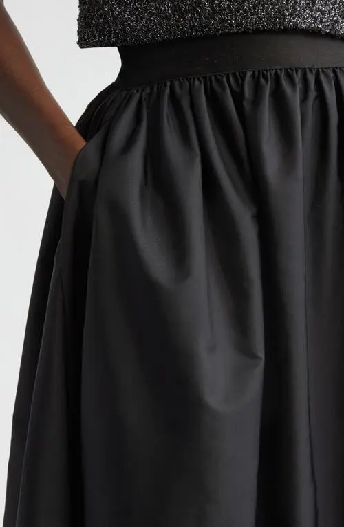 St. John Taffeta Skirt