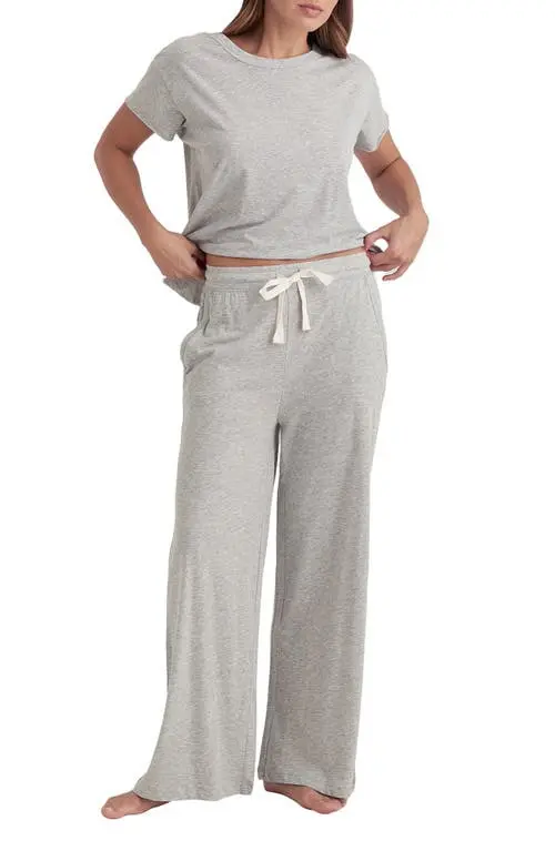 PAPINELLE Jada Organic Cotton Pajamas - Grey