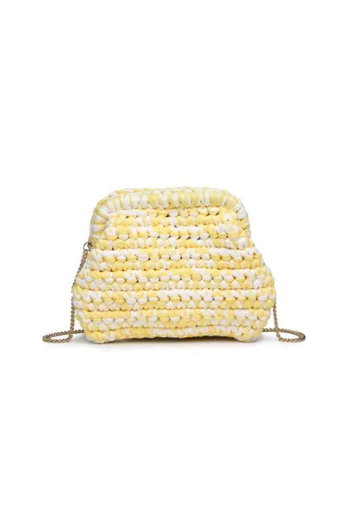 MODA LUXE Raya Clutch - Butter