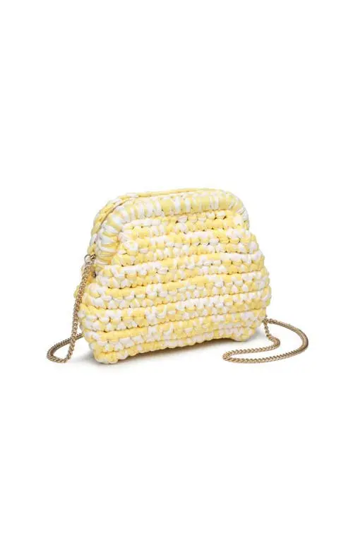 MODA LUXE Raya Clutch - Butter