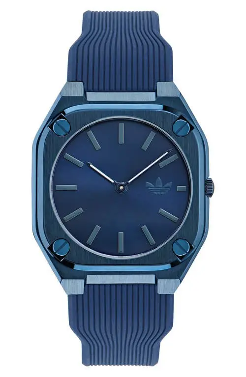 Adidas Silicone Strap Watch - Blue