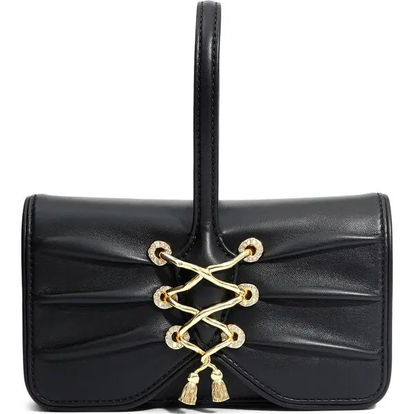 Alexis Bittar Lace-up Wristlet