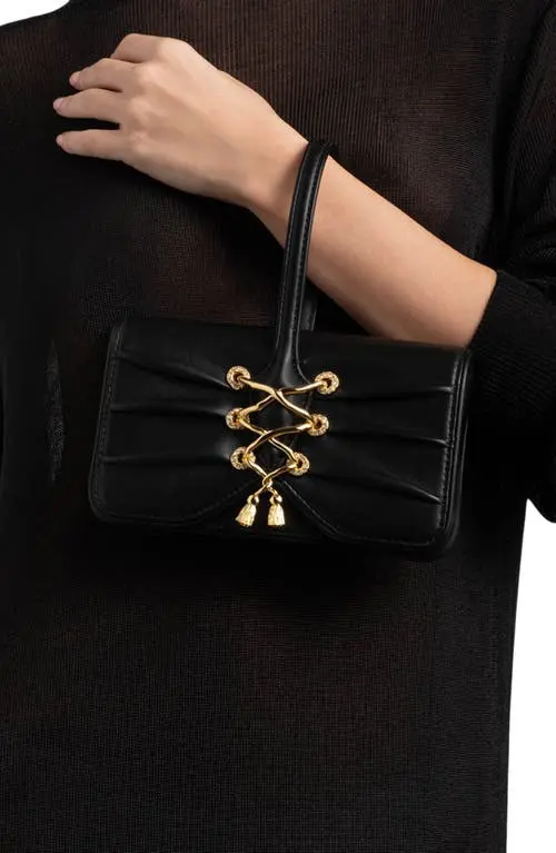 Alexis Bittar Lace-up Wristlet