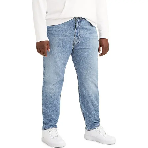 LEVI'S 502™ Taper Organic Cotton Straight Leg Jeans - Squeezy Freeze