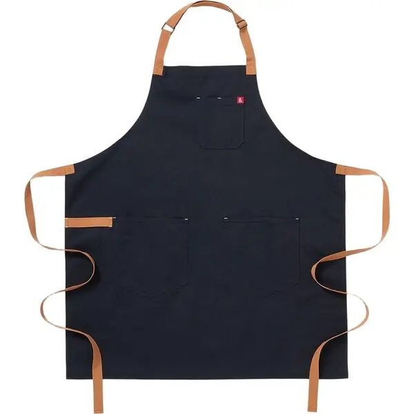 HEDLEY & BENNETT The Essential Apron Cider Blue - Midnight