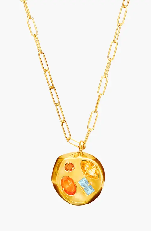 BIRTHDATE CO. The November Birthdate Pendant - November 23rd - Gold