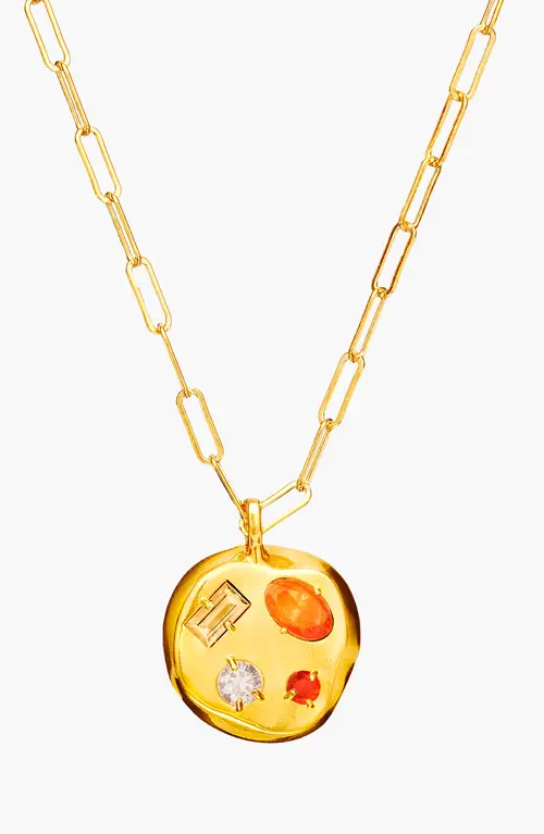 BIRTHDATE CO. The November Birthdate Pendant - November 24th - Gold