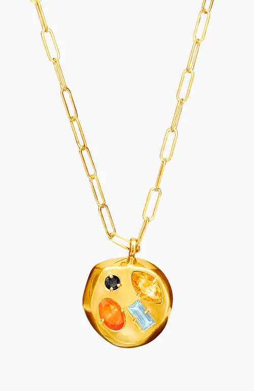 BIRTHDATE CO. The November Birthdate Pendant - November 28th - Gold