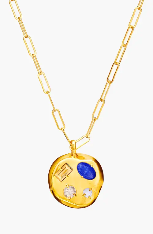 BIRTHDATE CO. The November Birthdate Pendant - November 9th - Gold