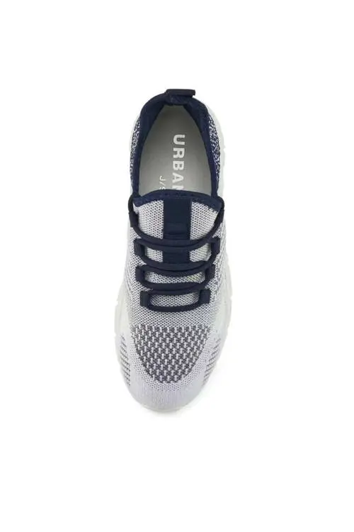 J/SLIDES NYC Cypress Sneaker - White Navy