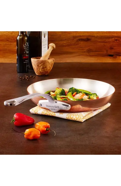MAUVIEL M'heritage M'150s 10.2 Inch Frying Pan Cast Stainless Handle