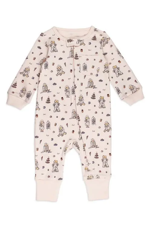 L'OVEDBABY X Paddington Bear™ Organic Cotton Zip Romper - Sweet Paddington