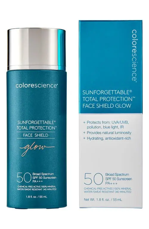 COLORESCIENCE Sunforgettable® Total Protection Face Shield Glow Spf 50 Sunscreen - No Color