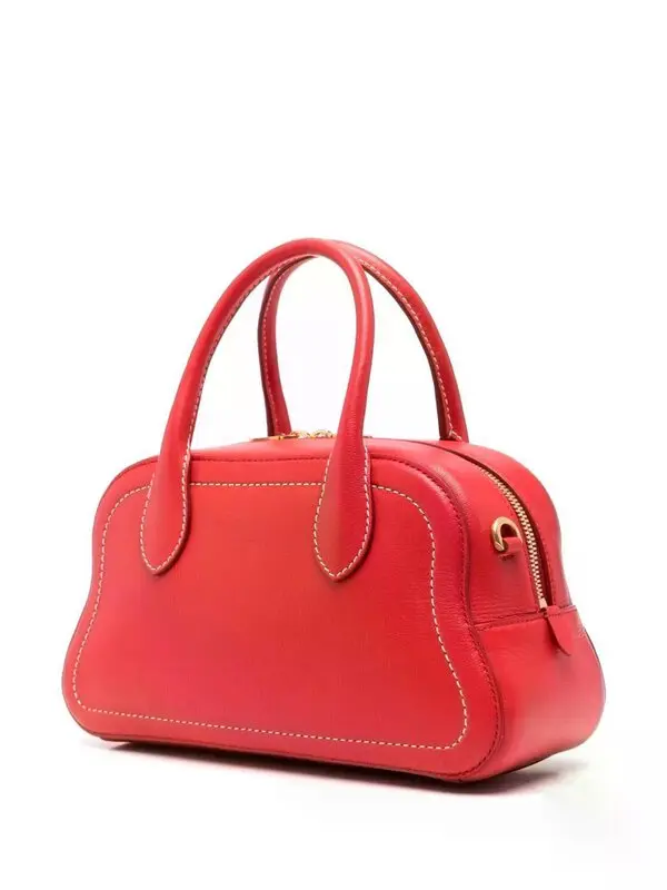 Bally Logo-patch Tote Bag - Red