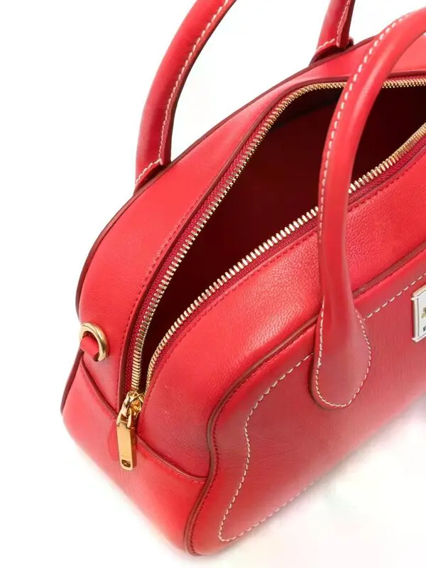 Bally Logo-patch Tote Bag - Red