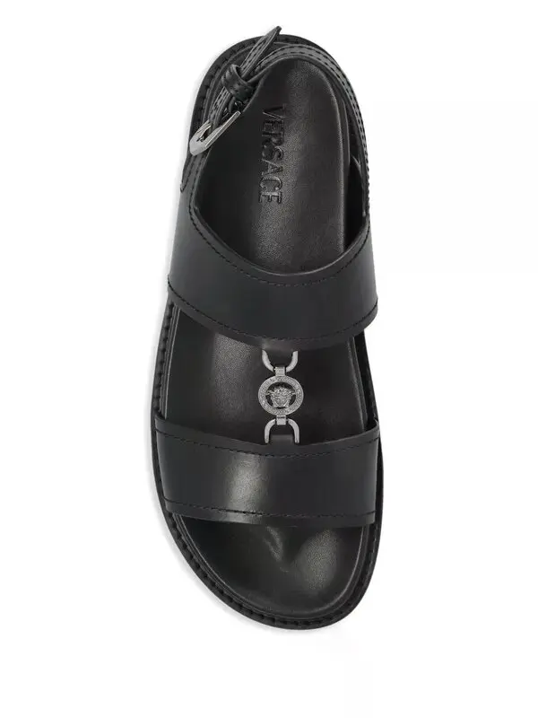Versace Medusa Leather Sandals
