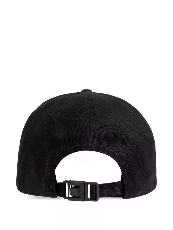 Moncler Cotton Baseball Cap - Black