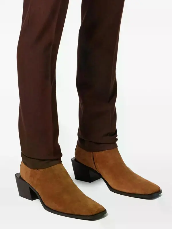 Versace 70mm Angelo Suede Chelsea Boots