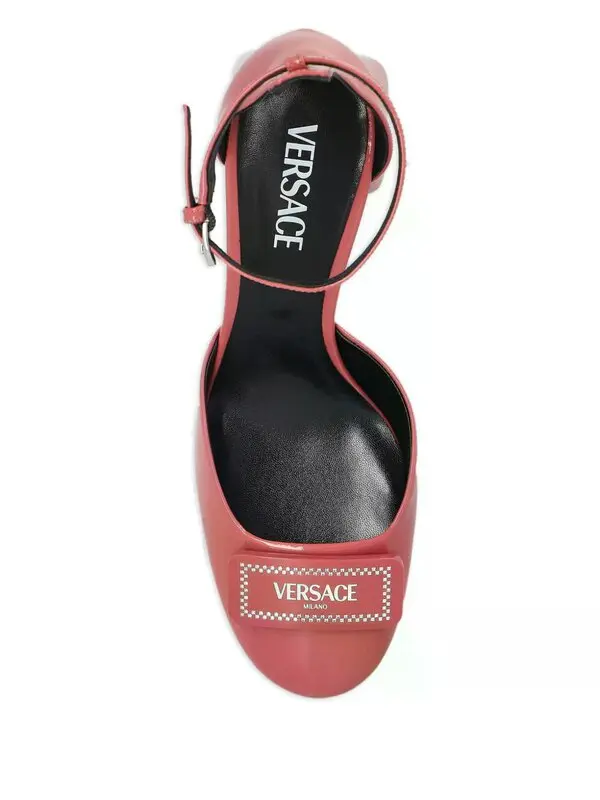 Versace 70mm Leather Pumps